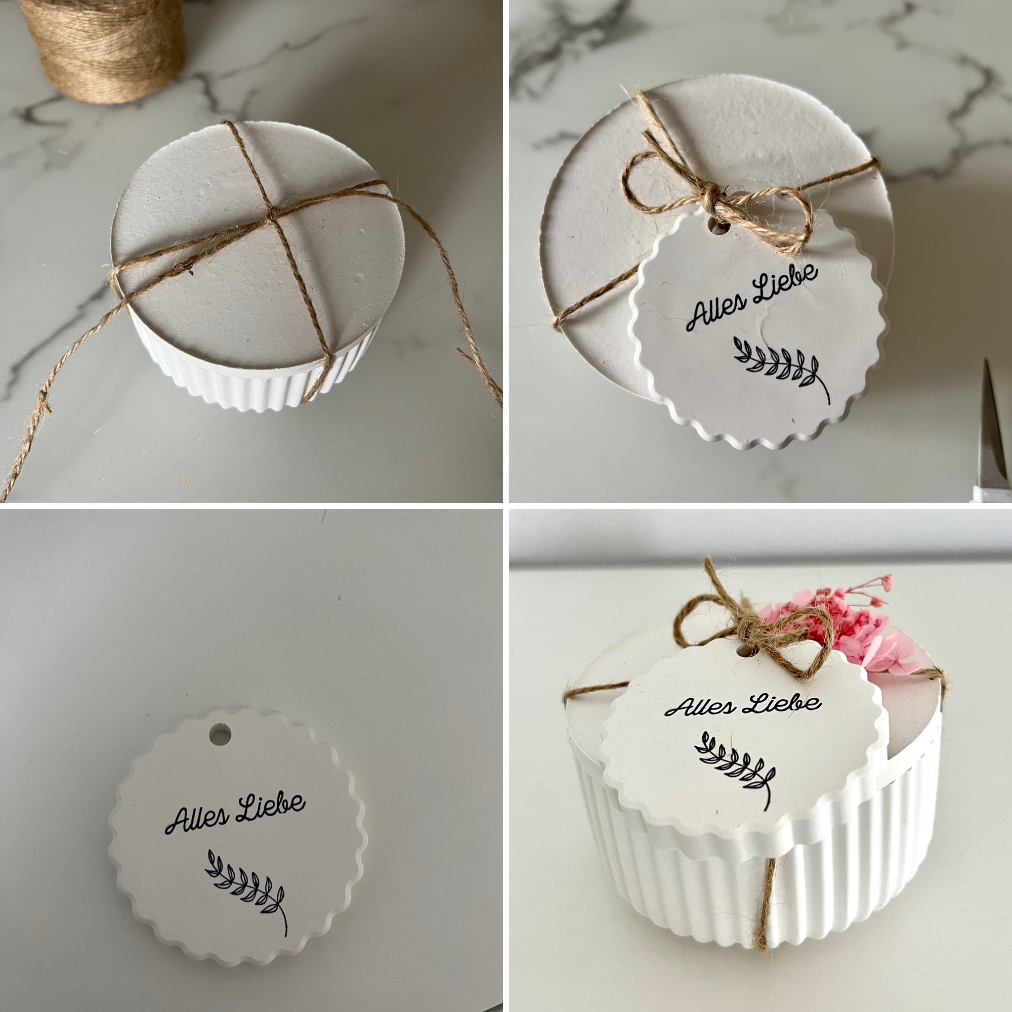 Geschenkverpackung aus Raysin – mit Liebe verpackt 💕 – Elly´s Do it ...